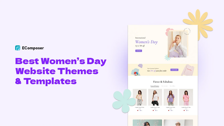 13+ Best Women’s Day 2025 Website Themes & Templates – EComposer