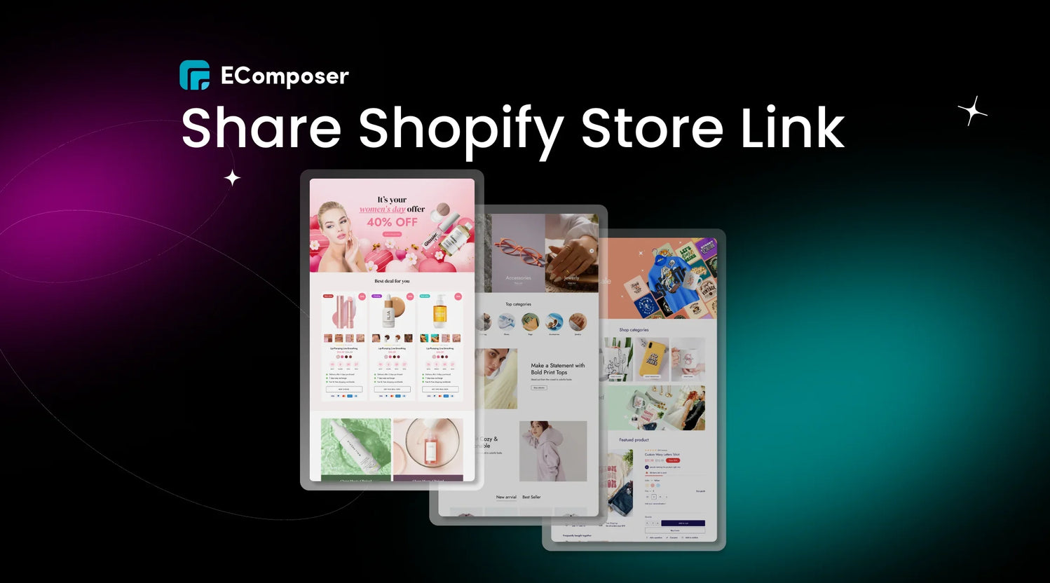 How To Share Shopify Store Link? (With QR Code & More) – EComposer